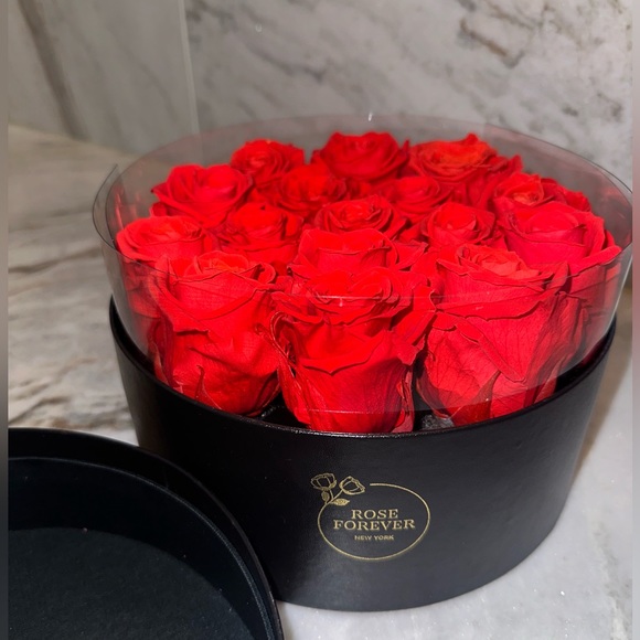 Accents | Rose Forever Red Roses Velvet 16 Eternal Roses | Poshmark